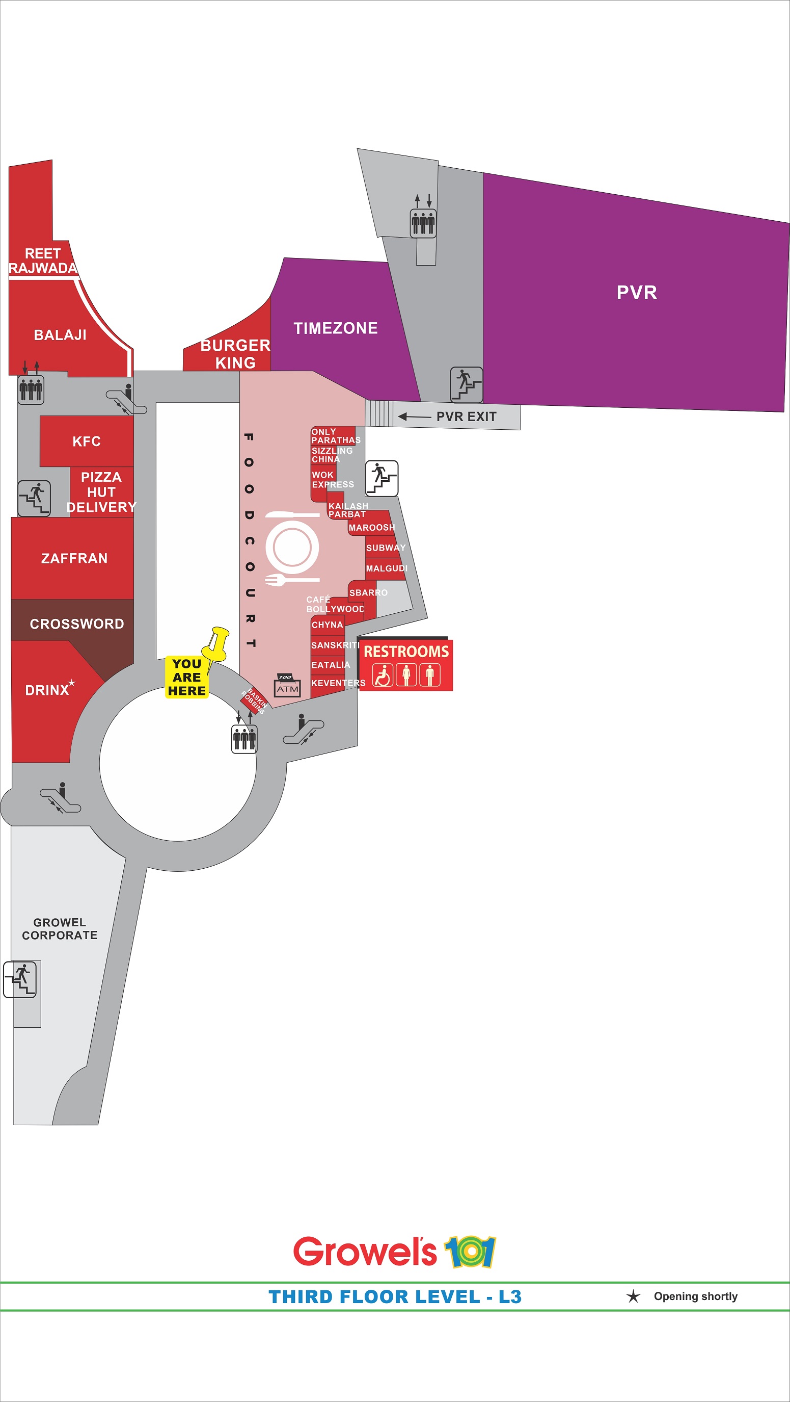 Mall Directory, Maps - Growels101